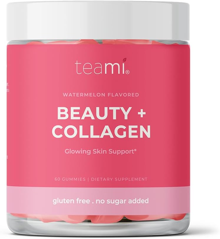 Amazon.com: Beauty + Collagen, Glowing Skin Gummy Vitamin : Health ...