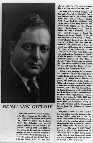 Amazon.com: Benjamin Gitlow,1891-1965,founding member of Communist ...