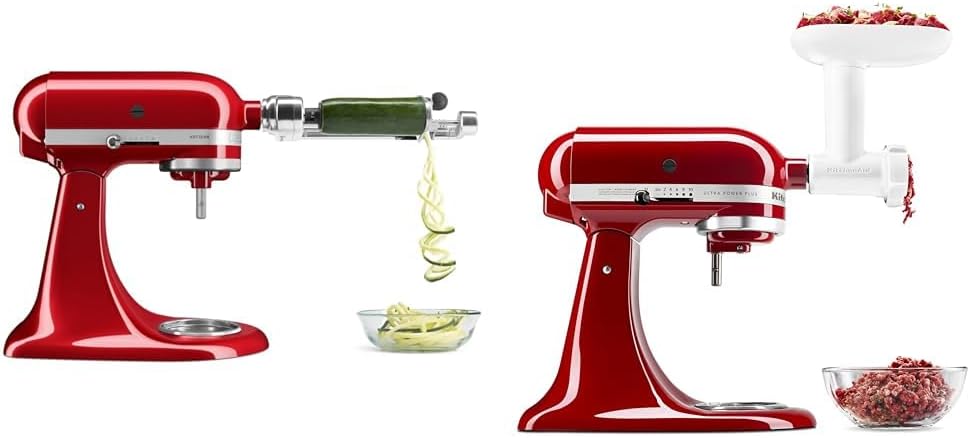 Amazon.com: KitchenAid Fruit and Vegetable Spiralizer Attachment Stand ...