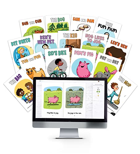 Snapklik.com : Decodable Readers: 15 Short Vowel Phonics Decodable ...