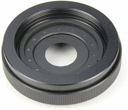 Amazon.com : Adjustable Iris Diaphragm Camera Lens Module Adapter Ring ...