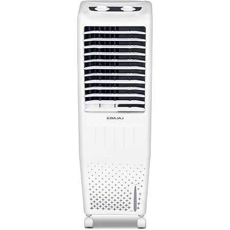 Bajaj TMH35 35L Tower Air Cooler with DuraMarine Pump (2-Yr Warranty by ...