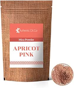 Apricot Pink Mica Powder, Soap Colouring Powder, Dye for Candles, Epoxy ...