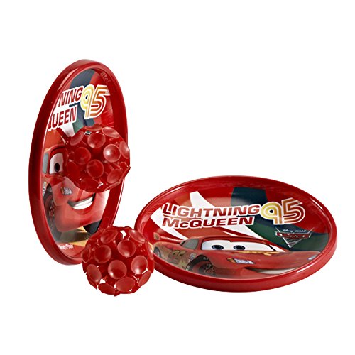 DISNEY CARS CATCH BALL SET WITH LIGHT(TWO BALLS TWO PLATES) - RED ...