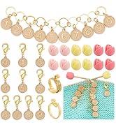 Amazon.com: NBEADS 2 Pcs 0-9 Enamel Number Knitting Row Counter Chains ...