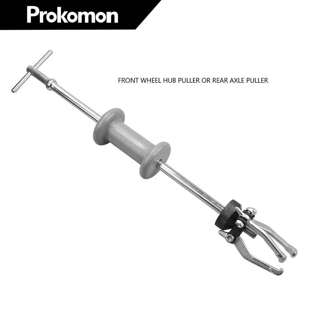 Snapklik.com : 9 Way Slide Hammer Puller Set; Front Wheel Hub Bearing ...