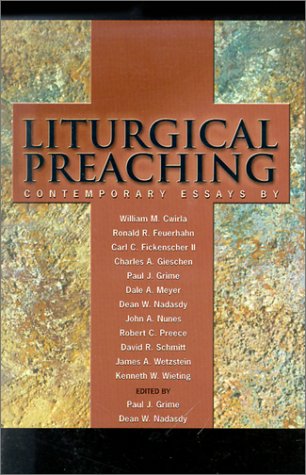 Amazon | Liturgical Preaching: Contemporary Essays | Grime, Paul ...