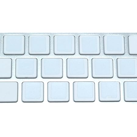 Amazon.com: Online-Welcome Blank Keyboard Stickers Non Transparent ...