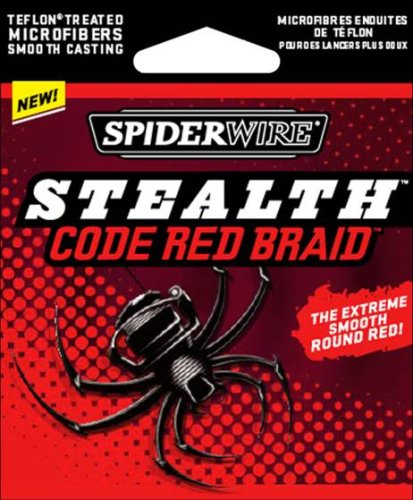 Buy Spiderwire Stealth Braid 300-Yard Spool (Code Red, Pound/Diameter ...