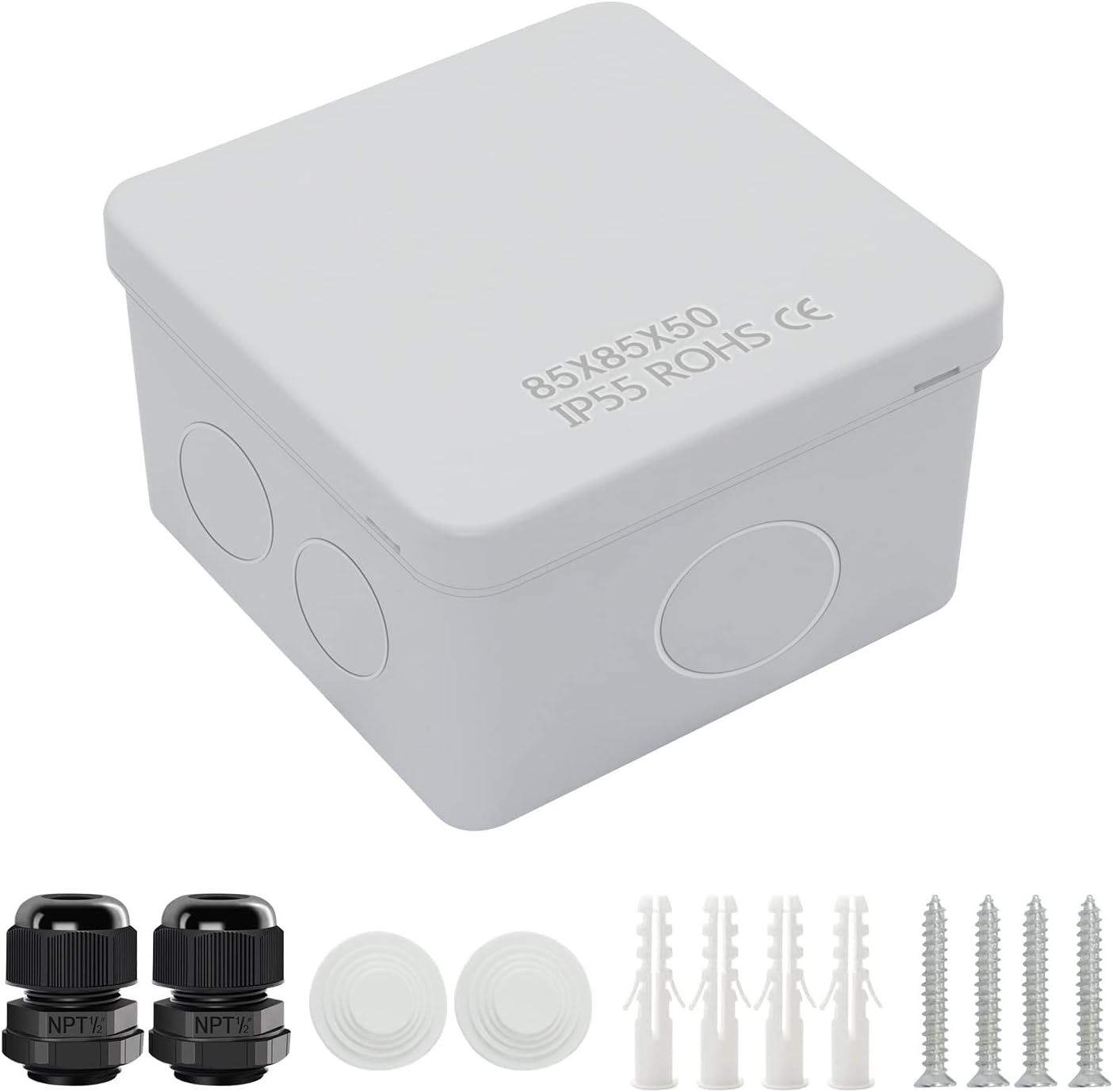 Amazon.com: UltraPro Direct Wire Junction Box, Converter for Linkable ...