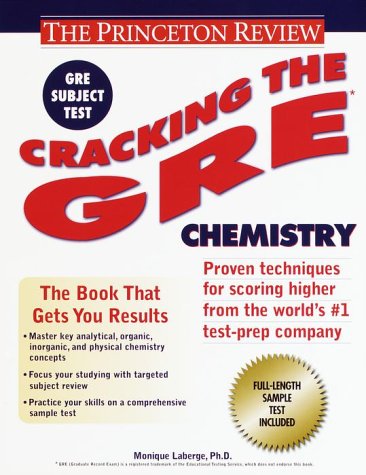 Cracking the GRE Chemistry: Laberge, Monique: 9780375753466: Amazon.com ...