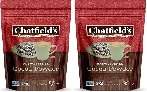 Amazon.com : Chatfield’s All Natural Cocoa Powder Unsweetened 10-oz ...