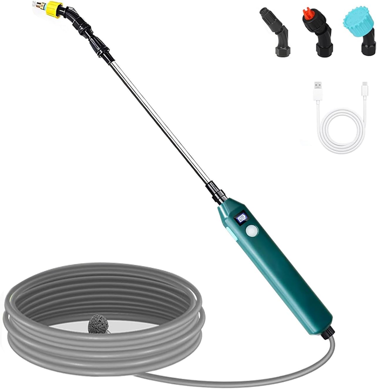 Amazon.com : Battery Powered Sprayer Wand,Electric Plant Sprayer ...