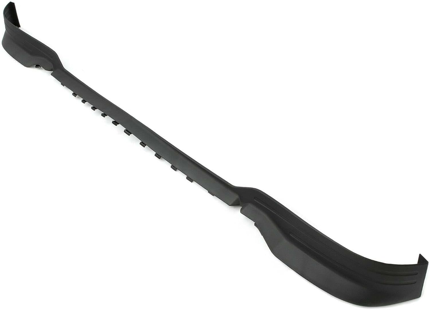 Delantal delantero negro de la cenefa inferior del deflector de la ...