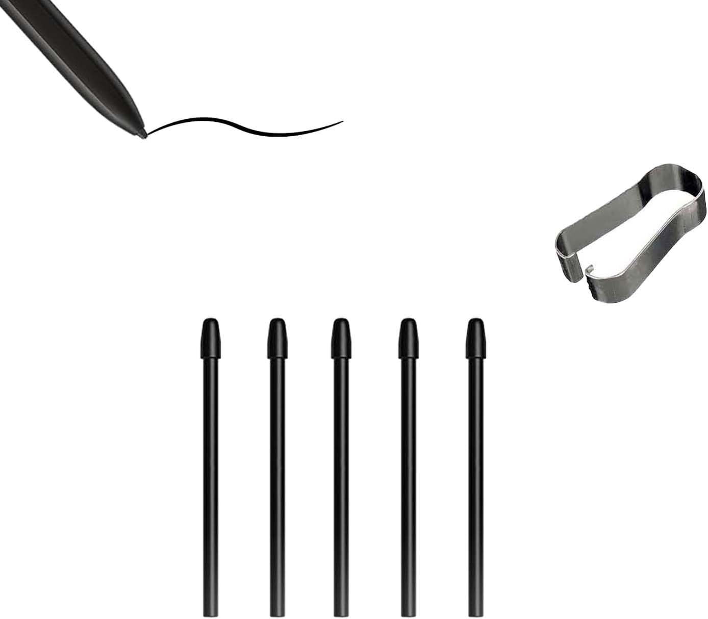 Amazon.com: 5 Pack Pen Tips for Kindle Scribe Pen,Stylus Pen Nibs/Tips ...