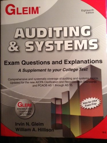 Amazon.com: Auditing and Systems: Exam Questions and Explanations ...