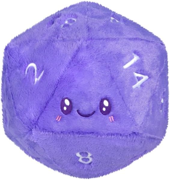 Amazon.com: Squishable - Purple D20 Dice - Fantasy Creatures Collection ...