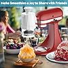 Amazon.com: Ice Shaver Attachment for KitchenAid Stand Mixer, Shaved ...