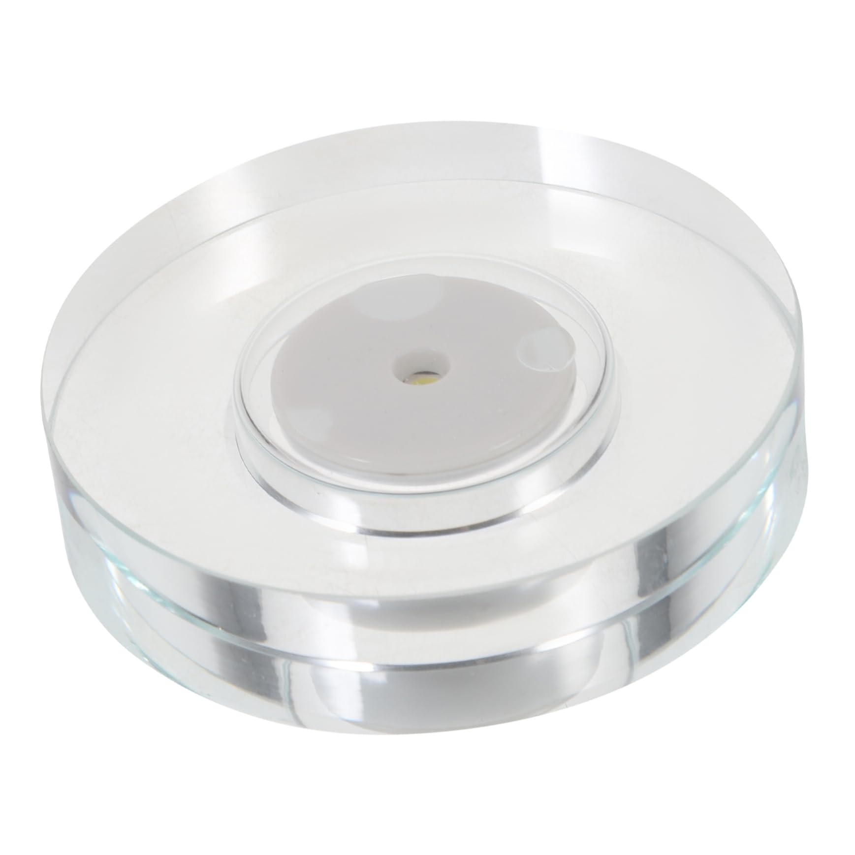 Amazon.com: LABRIMP Rotating Lamp Holder Glass Display LED Stand ...