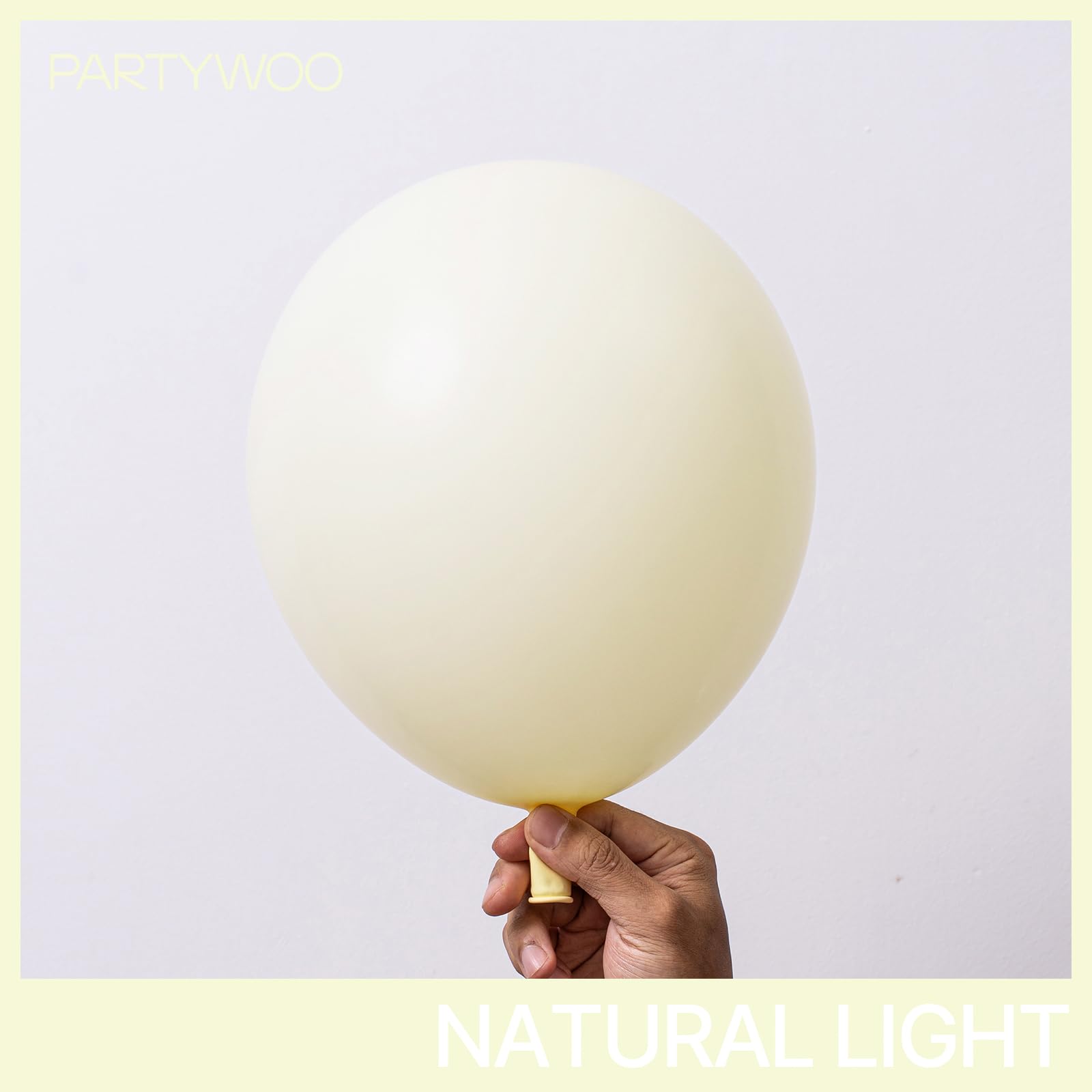 Snapklik.com : Pastel Yellow Balloons 50 Pcs 12 Inch Light Pale Yellow ...