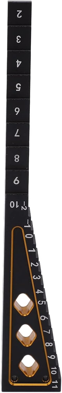 Amazon.com: RC Height Measuring Ruler, Ride Height Gauge Aluminum Alloy ...