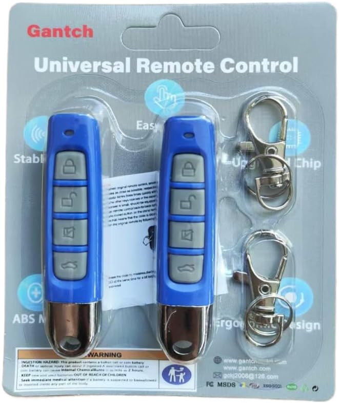 wins Kit2 Universal 4 Buttons Cloning Wireless Alarms Remote Control ...