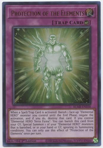Amazon.com: Protection of The Elements - BLMR-EN038 - Ultra Rare - 1st ...