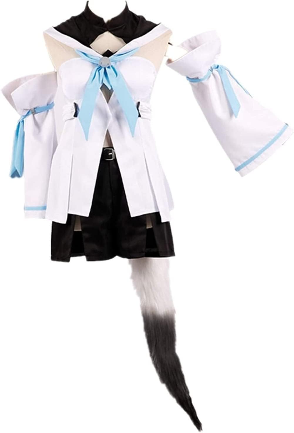 Amazon.com: Anime Shirakami Fubuki Cosplay Costume Halloween Carnvial ...