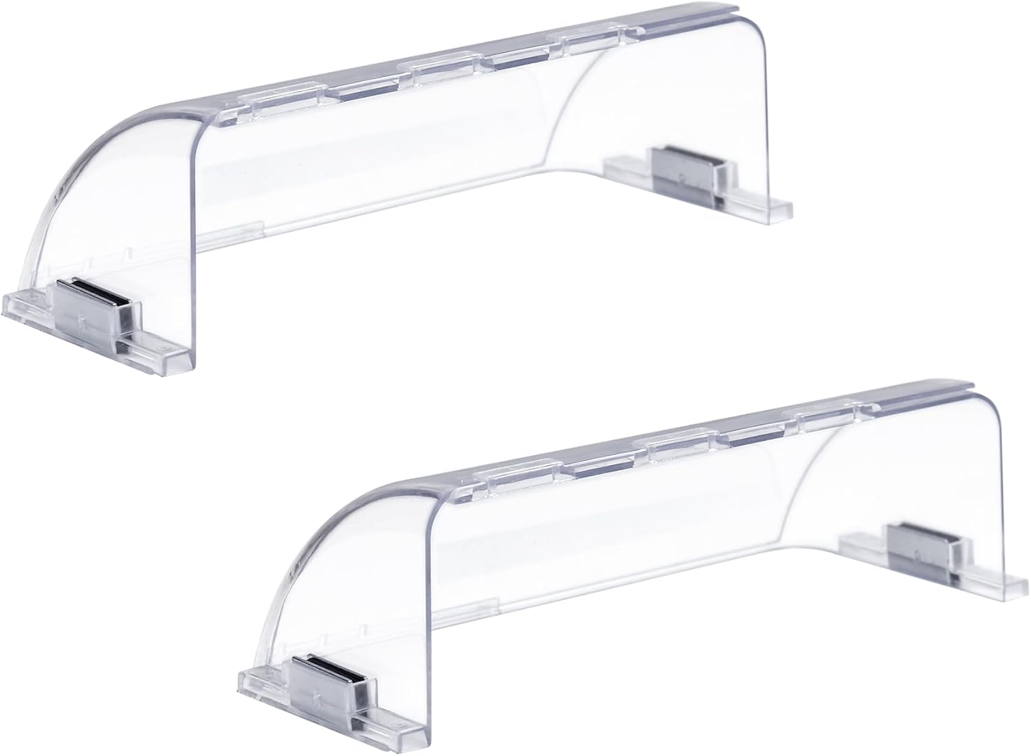 Daisypower 2 Pack Air Vent Deflector, Adjustable from 10" to 14",Clear ...