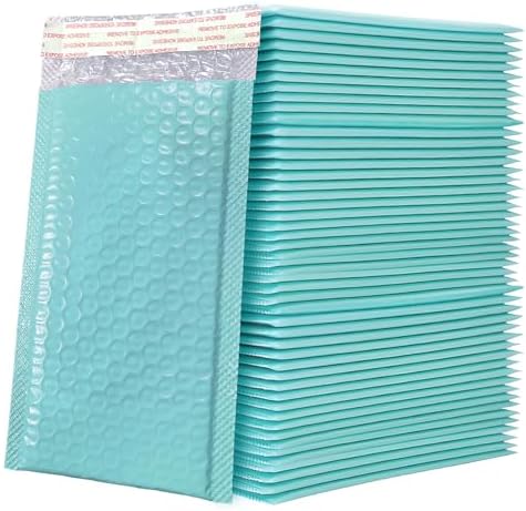 Bubble Mailers Waterproof 4 x 8 inches 50pcs Shipping Envelopes ...