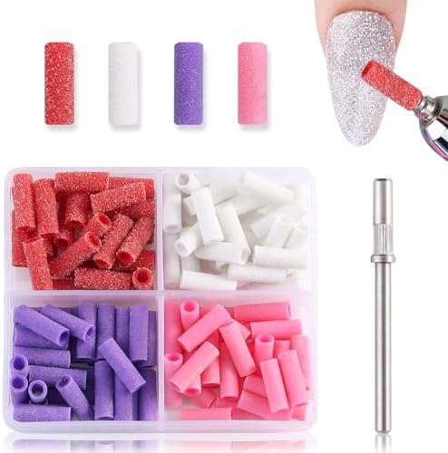 Amazon.com: 120Pcs Small Sanding Bands for Nail Drill, Mini Sanding ...