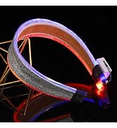 Amazon.com: GORTIN Light up Headband Glowing Crown LED Laser Hair Band ...