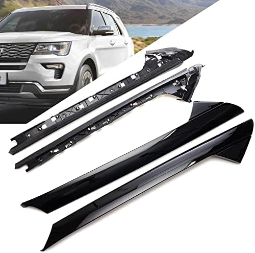 Amazon.com: Windshield A-Pillar Molding Trim Compatible with 2011-2019 ...