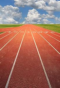 Amazon.com : Baocicco 3x5ft Vinyl Running Track Backdrop Photography ...