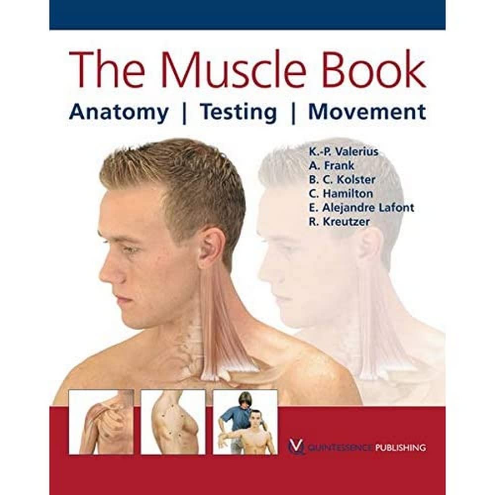 Amazon.com: The Muscle Book: Anatomy, Testing, Movement: 9781850972136 ...