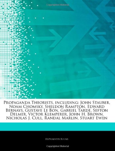 Amazon | Articles on Propaganda Theorists, Including: John Stauber ...