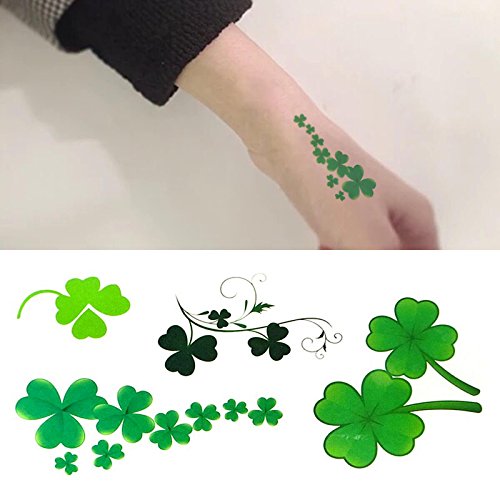 Amazon.com : Oottati Small Cute Temporary Tattoo Sticker Set of 2 ...