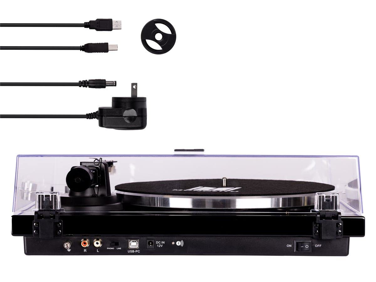 Monolith Turntable with Preinstalled Audio-Technica AT-3600L Dual ...