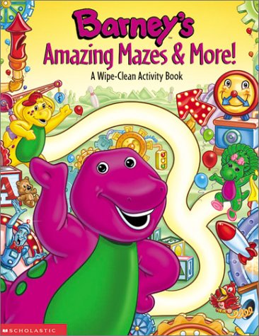 Barney's Amazing Mazes and More : Amaral, Gayla, Davis, Guy: Amazon.in ...