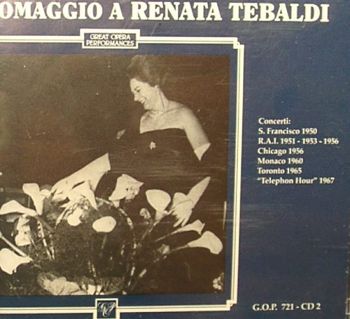 Wolfgang Amadeus Mozart, Giuseppe Verdi, Renata Tebaldi, Giacomo ...