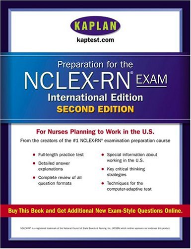 Buy NCLEX-RN: International Edition (Kaplan Preparation for the NCLEX ...