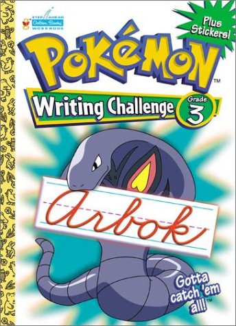 Pokemon Cursive Challenge Grade 3 with EZ Peel Stickers | Amazon.com.br