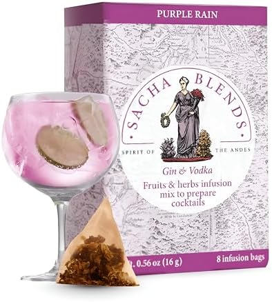 Amazon.com : Sacha Blends Gin and Vodka Infusion Bags - Cocktail Tea ...