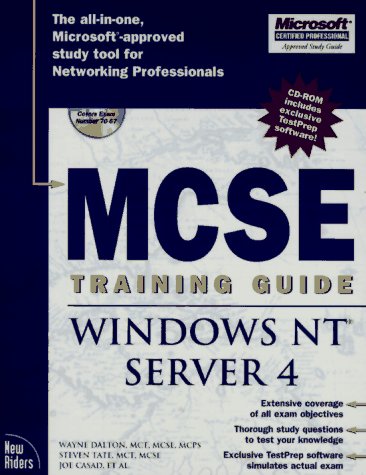 Amazon.com: McSe Training Guide: Windows Nt Server 4: 9781562057688: Casad, Joe, Dalton, Wayne ...