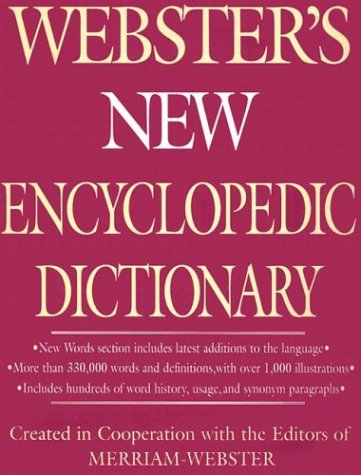 Amazon.com: Webster's New Encyclopedic Dictionary: 9781892859341 ...