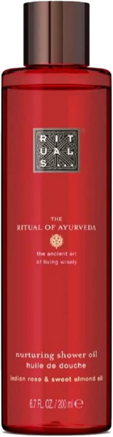 RITUALS The Rituals of Ayurveda Shower oil indian rose sweet almond oil ...