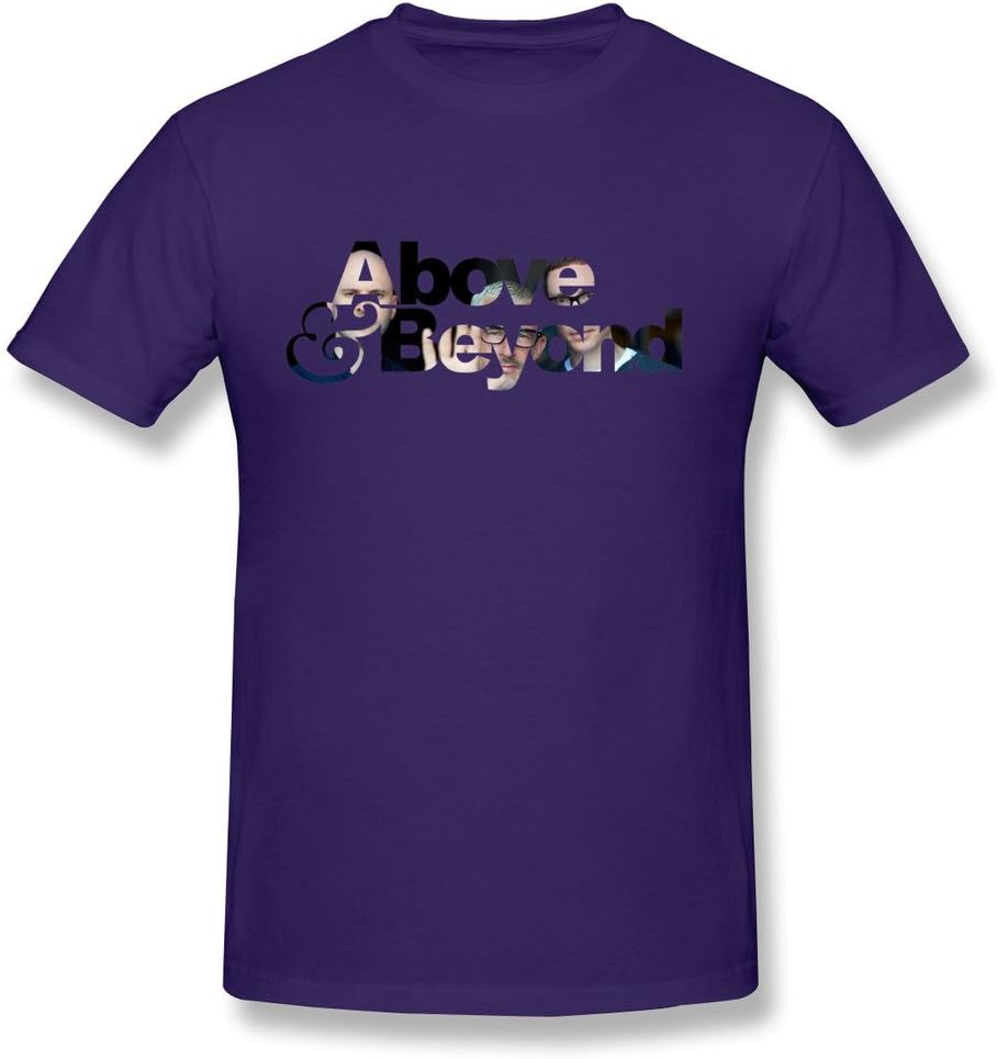 Amazon.com: Above And Beyond Tour 2016 T Shirt For Men Purple XL ...