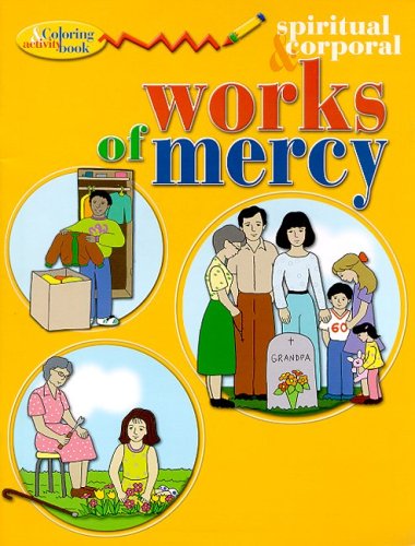 Spiritual & Corporal Works of Mercy Coloring & Active Book (New ...