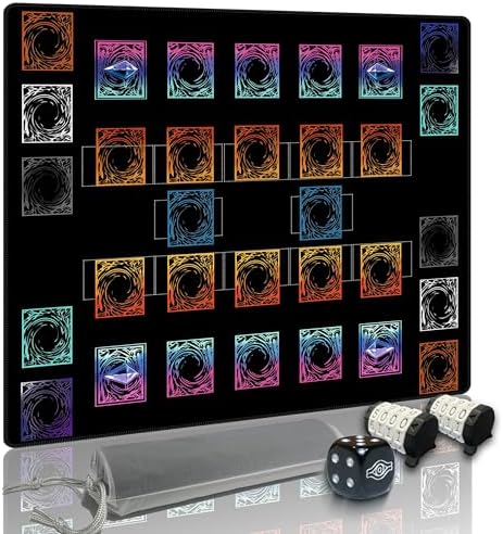 Amazon.com: GuarditechPro for Yugioh Playmat-Limited Edition Rare Dice ...