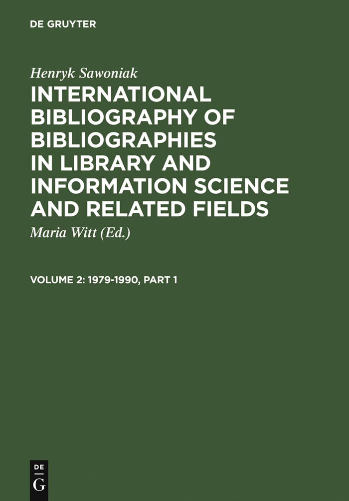 1979-1990: R.R. Bowker: 9783598111457: Amazon.com: Books